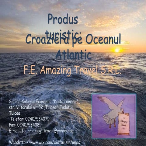 Produs turistic | PPTX