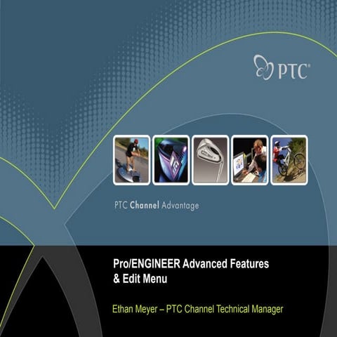 ProE creo4 modeling Advanced Features.ppt