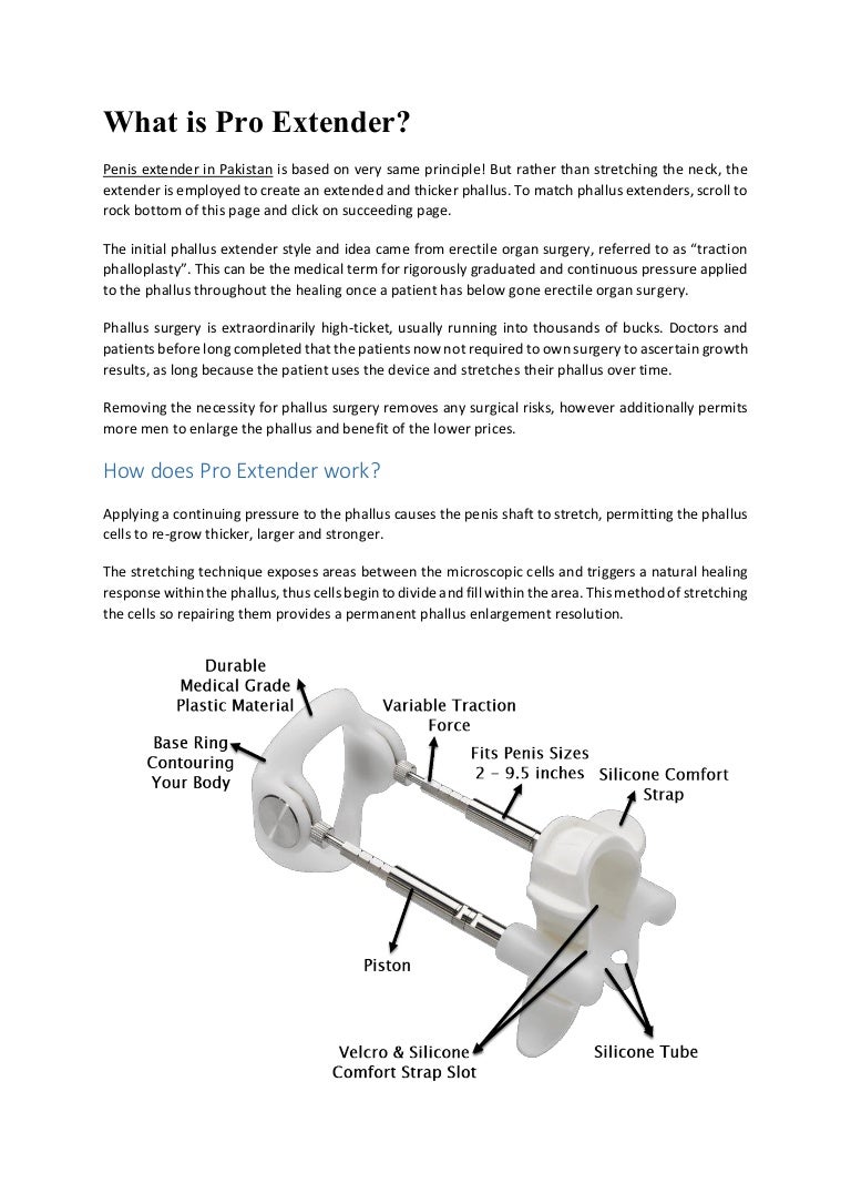 What is Pro extender?