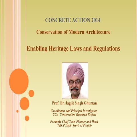 Prof. j s ghuman concrete actions 2014 - international conference ...