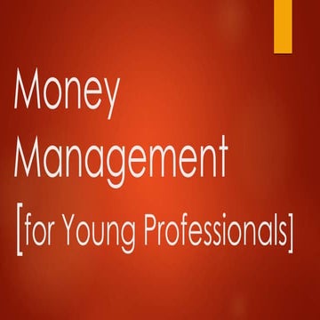 Money Management | PPT