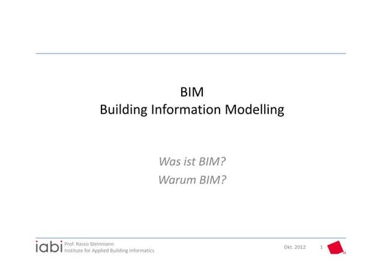 BarcampBrighton3 - Bim Presentation | PPT