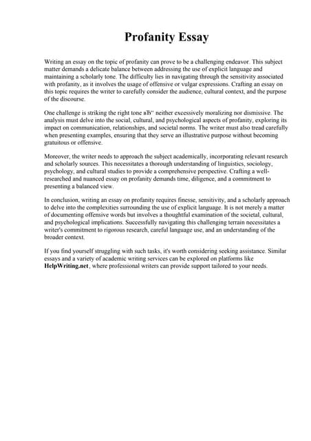 Hate Speech Essay. Frontier Nursing University | PDF