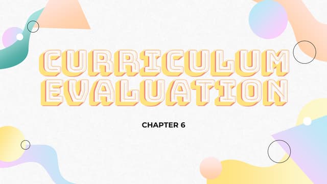 Stake's Model of curriculum Evaluation | PPTX