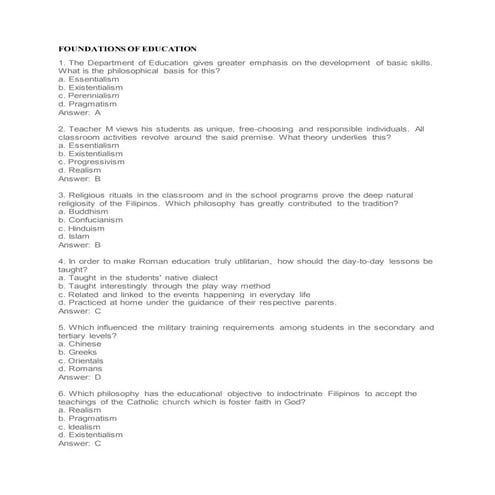 Let prof ed reviewer | PDF