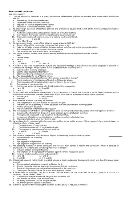 Principal reviewer (sample only) | DOCX | Educational Assessment ...