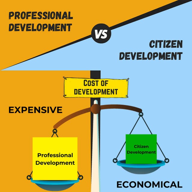 Professional Development vs Citizen Development | PDF
