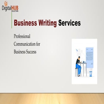 Professional Business Writing Services | Boost Communication | PPTX