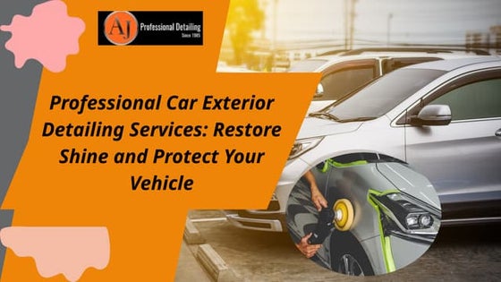 zar Detailing ppt.pdf | Car Culture | Automotive