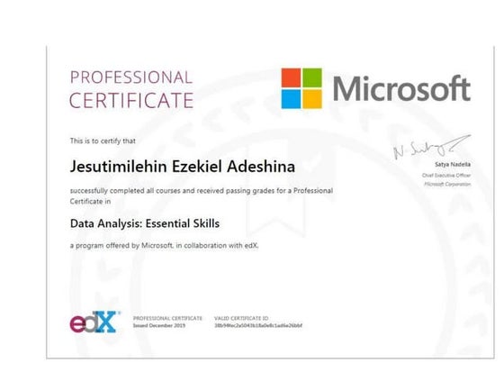 Data analysis using excel | PPT