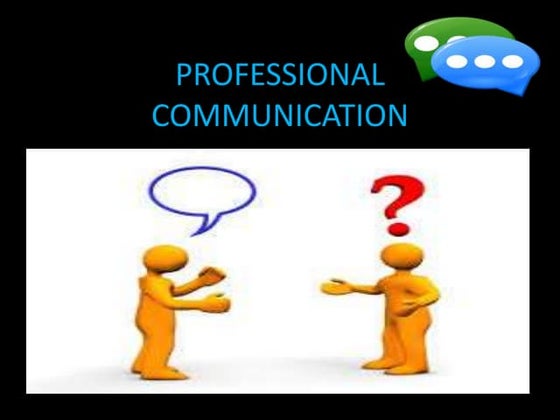 Professional Communication | PPT