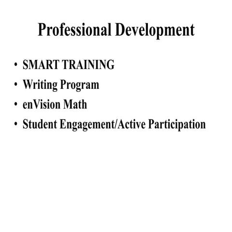 Professional development | PPT