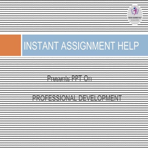 Sample PPT on Professional Development | PPT