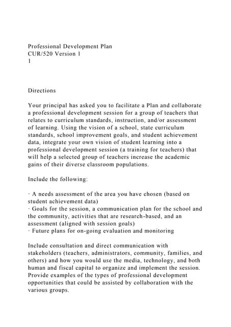 Curriculum develop cost time example | PDF | Educational Assessment ...