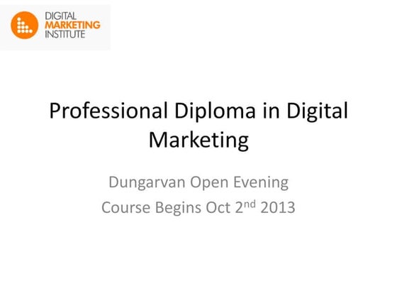 Diploma in Digital Marketing | PDF