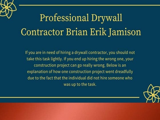 Brian Erik Jamison Portland Painting Contractor | PPT
