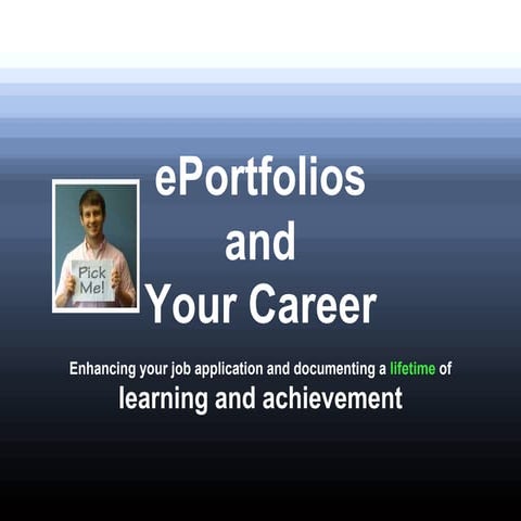 ePortfolios and Your Career | PPT