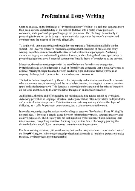 400 Word Essay Sample | PDF