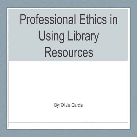 Professional ethics | PPT
