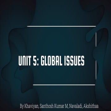 professional ethics chapter 5- global issues, business and ...