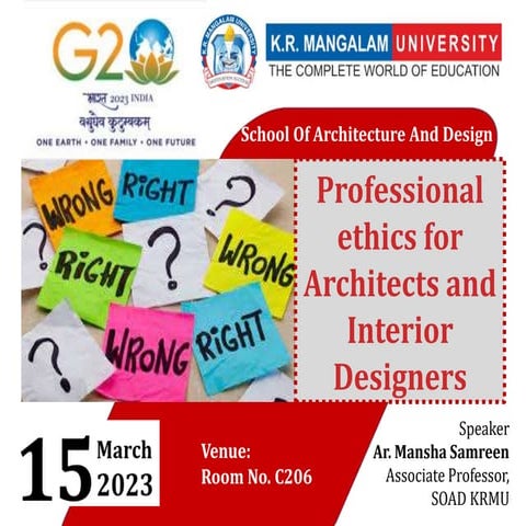 Professional ethics for Architects.pptx