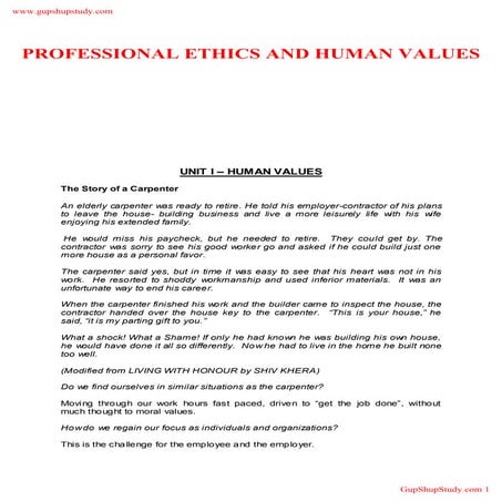 Professional Ethics In Engineering Pdf