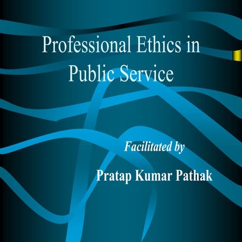 Professional_ethics_for career growth and improvement of work ethics | PPT