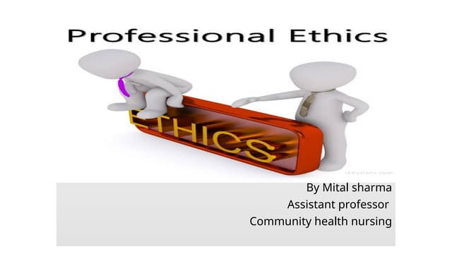 Professional etiquettes for Nurses | PDF