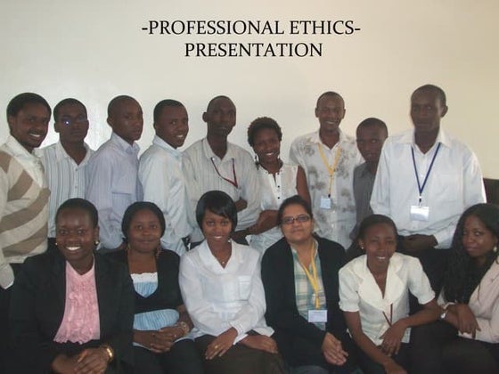 Professional ethics | PPTX | Law
