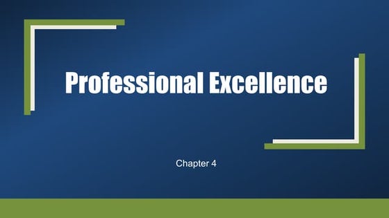 Professionalism in the work place | PPT