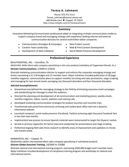 Melanie Nicholas CV2016 | PDF