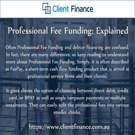 Professional fee funding explained | PPTX