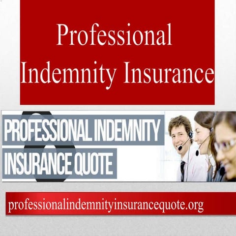 Professional indemnity insurance | PPTX