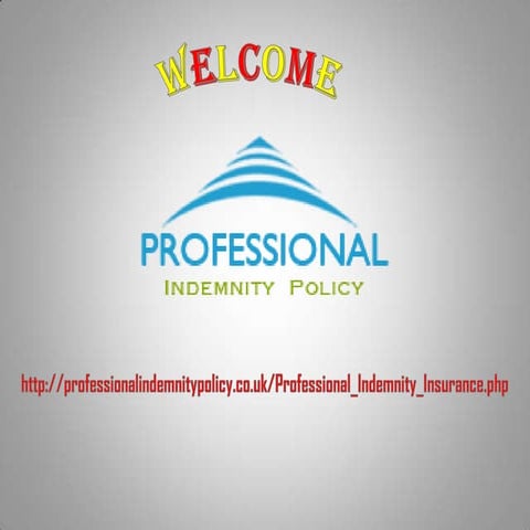 Professional indemnity insurance | PPTX