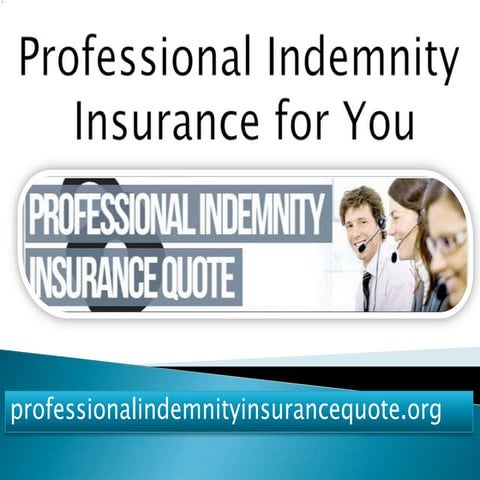 Professional indemnity insurance | PPTX