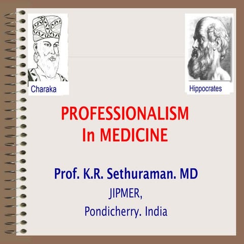 Professionalism in Medicine | PPT