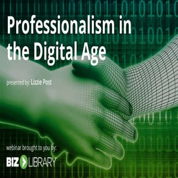 Professionalism in the Digital Age | PDF