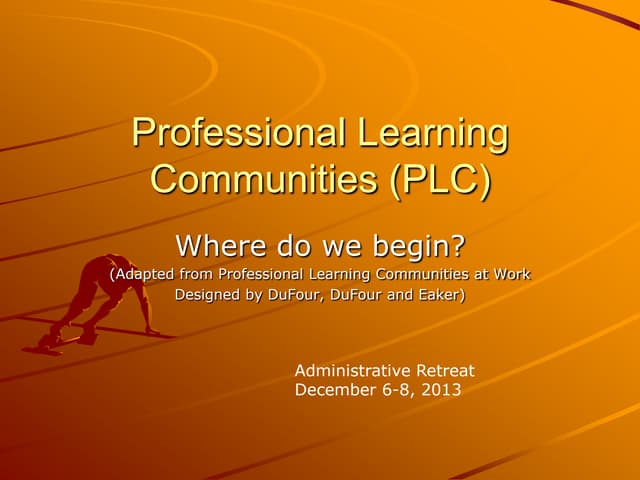 6 Elements of the Professional Learning Community Process | PDF