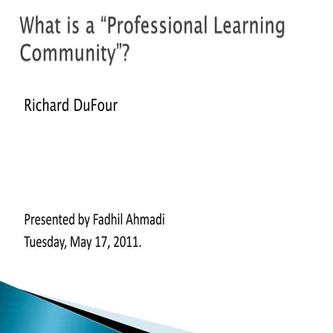 Professional learning community | PPTX | Professional School ...