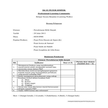 Professional learning community | DOCX