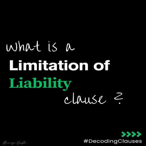 Visualising a Limitation of Liability Clause | PDF