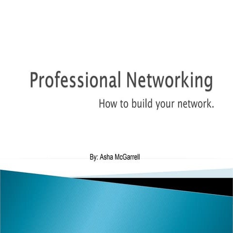 Professional Networking | PPT