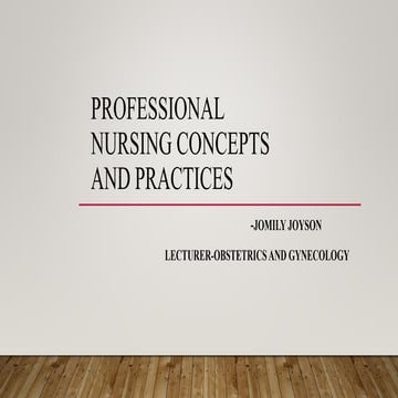 Metaparadigm of Nursing Theories | PPTX