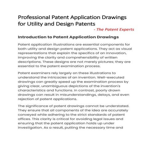 Professional Patent Application Drawings for Utility and Design Patents.pdf