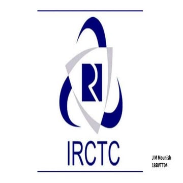 IRCTC | PPTX