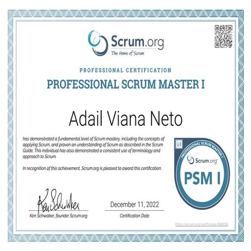 PSM I - Professional Scrum Master I | PDF
