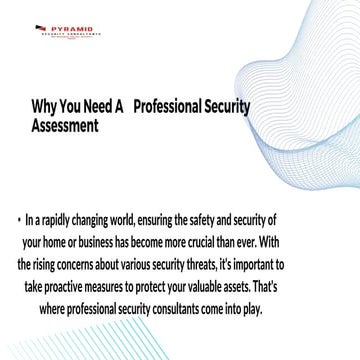 Professional Security Assessment .ppt | Home Security | Home & Garden