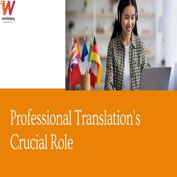 The Professional Translation Process An Art and Science | PPT