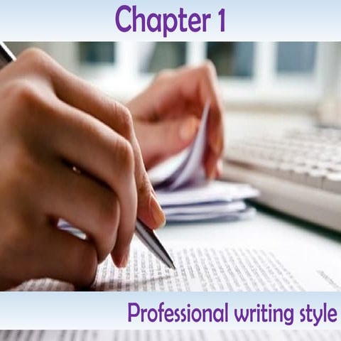 Professional writing | PPT