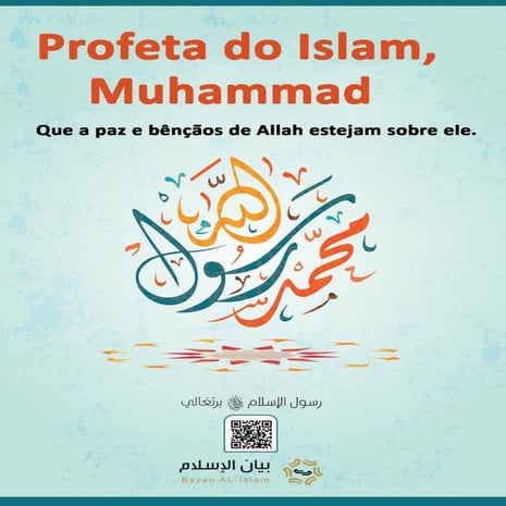 Profeta do islã Muhammad ﷺ profeta de Deus. (Islamismo) | PDF